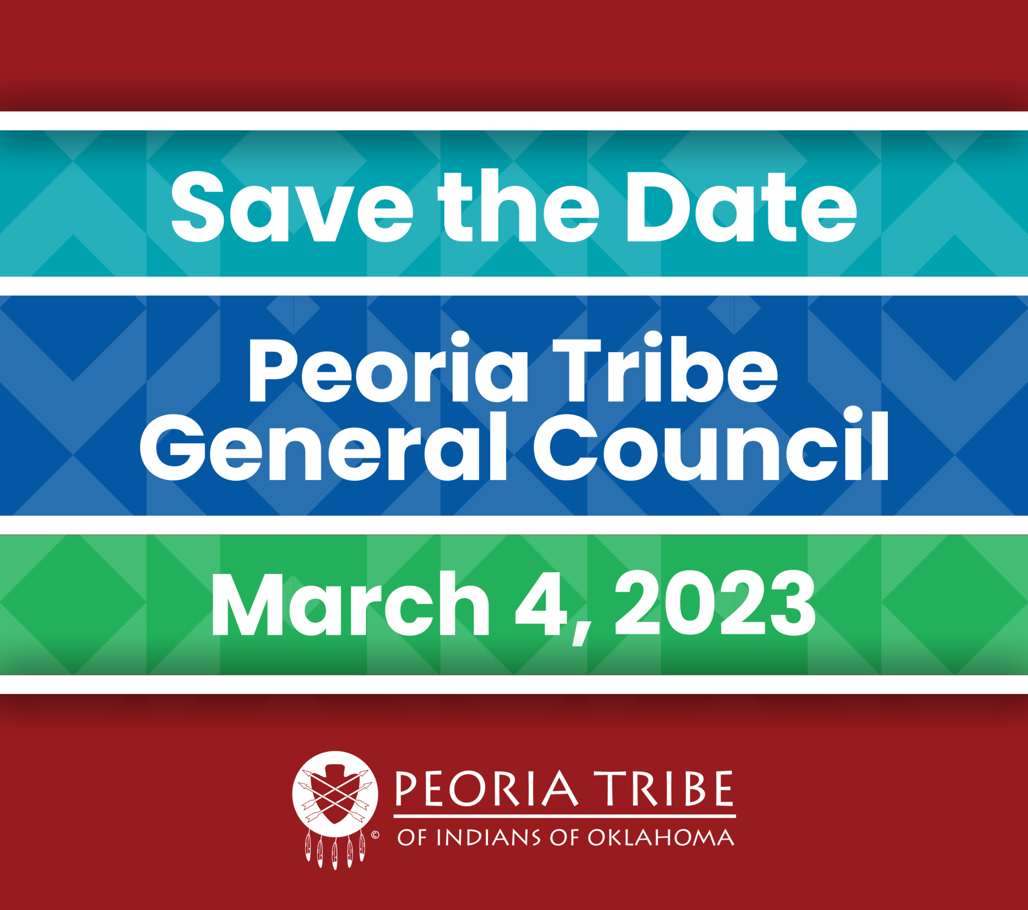 General Council Announcement – Peoria Tribe Of Indians of Oklahoma